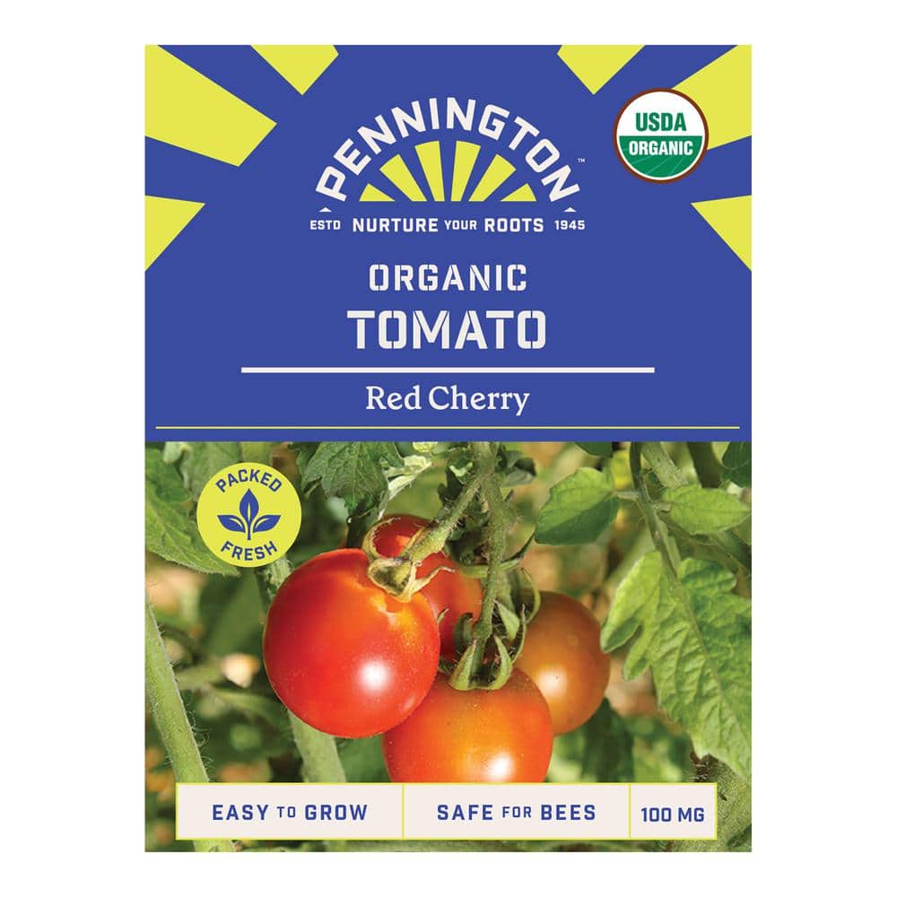 Pennington Organic Tomato Red Cherry Fruit Seed 9538 - The Home Depot