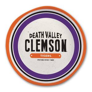 Magnolia Lane Clemson 20 in. Assorted Colors Melamine Oval Chip and Dip ...