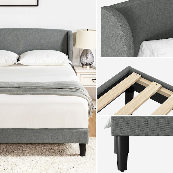 Tapered leg bed frame store