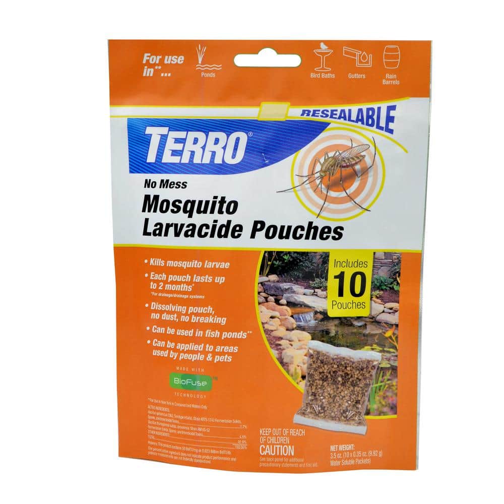 TERRO Mosquito Larvacide (10-Pack) T1210 - The Home Depot