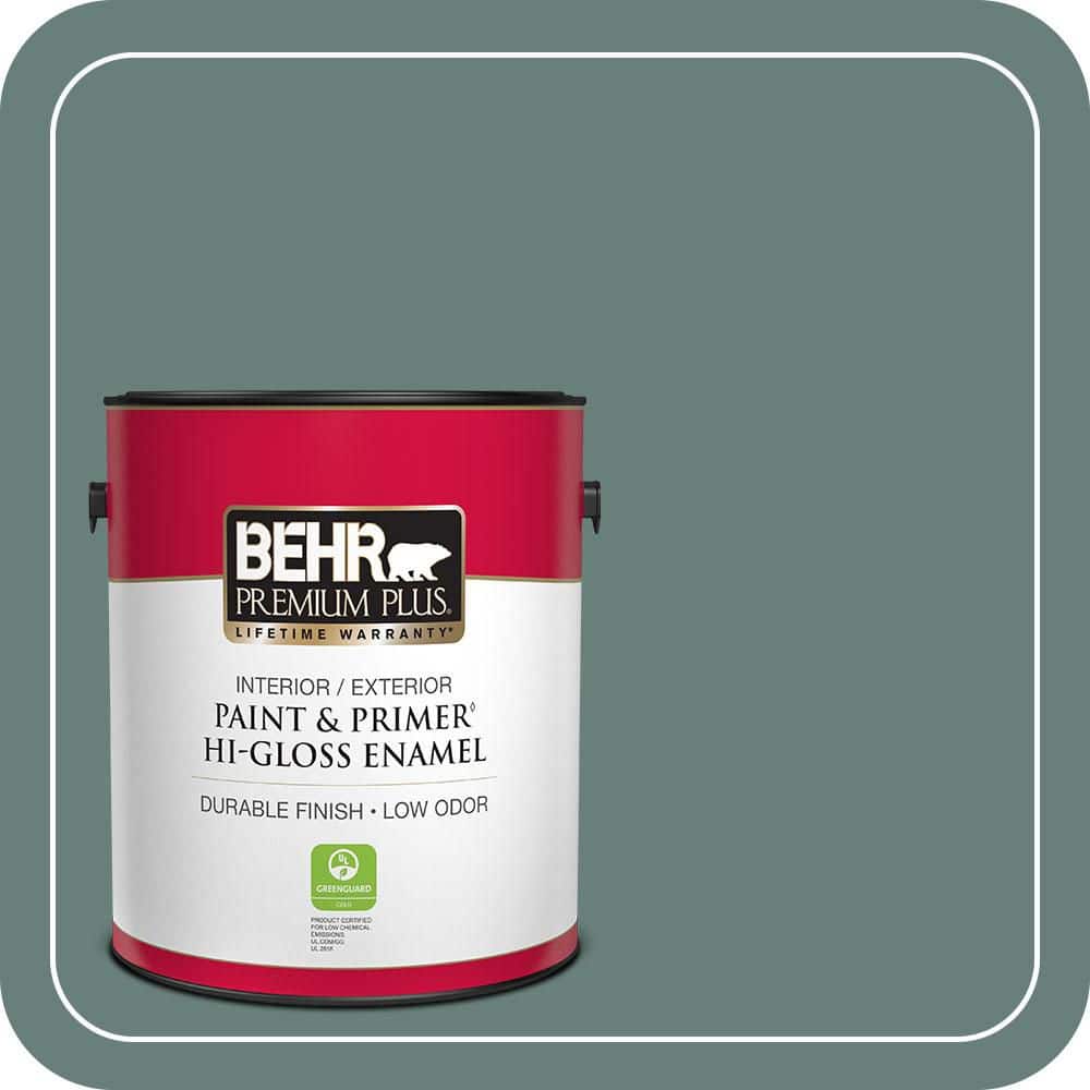 Reviews for BEHR PREMIUM PLUS 1 gal. #N430-5 Aspen Valley Hi-Gloss ...