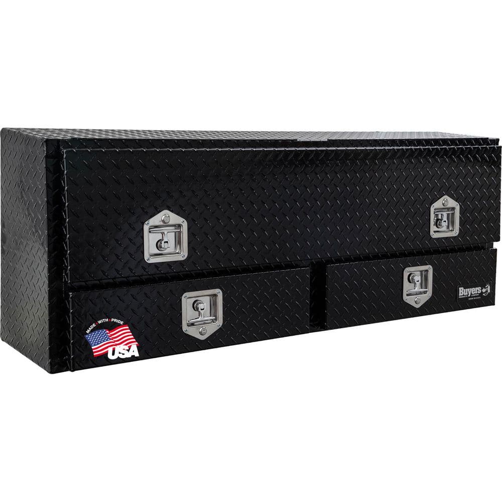 Buyers Products Top Mount Contractor Truck Tool Box in Diamond Tread ...