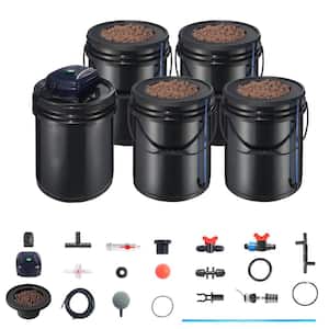 Active Aqua Root Spa 5 Gal. 4-Bucket Deep Water Culture System ...