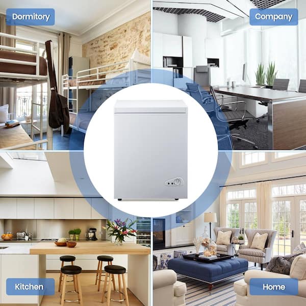 R600a Compressor Freezer DEMULLER 3.5 Cu.Ft Chest Freezer – Ultra-Low ...