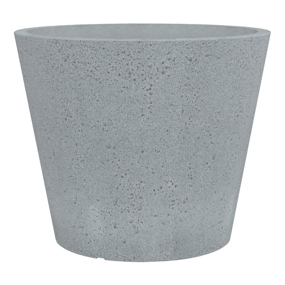 Scheurich 15.7 in. (40cm) C-Cone Stony Gray Resin 238/9040/58827 - The Home Depot