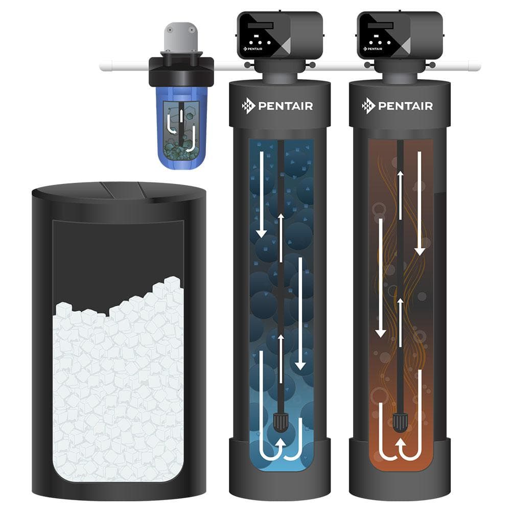 Buy Whole House Carbon Filtration and Salt-Based Water Softening System ...