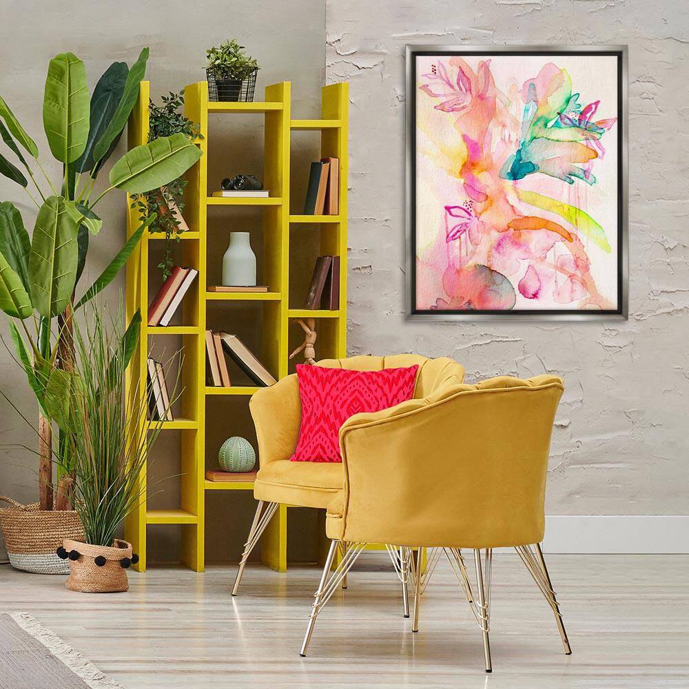Stupell Industries Watercolor Island Florals by Gemma Bardot Gray ...