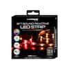 XTREME 3 ft. Multi-Color Sound Reactive Color-Changing LED Light Strip ...