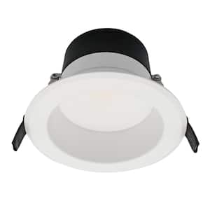 ETI LIGHTING Capella 8 in. Commercial Downlight 120-277 Volt Integrated ...