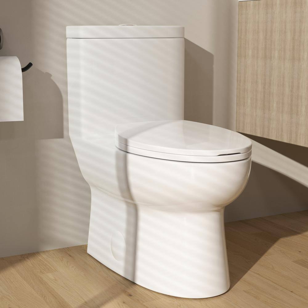 GIVING TREE 12 in. Rough-In 1-piece 1.1 GPF/1.6 GPF High Efficiency ...