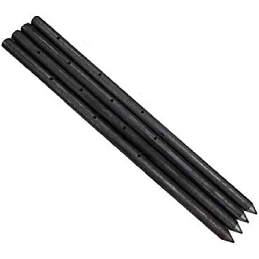 Agfabric 0.75 in. x 30 in. Round Steel Concrete Form Stakes (10-Pack ...