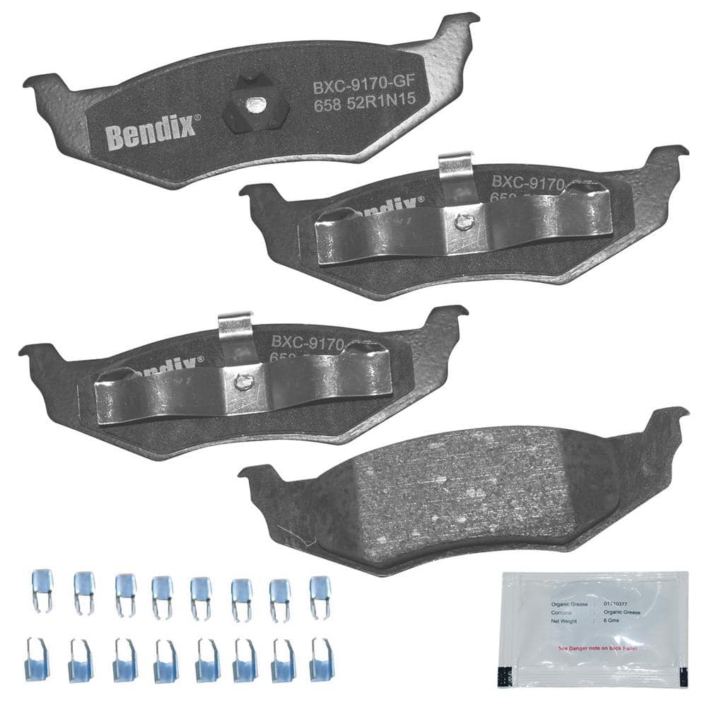 Bendix Premium Copper Free Disc Brake Pad Set CFC658 - The Home Depot