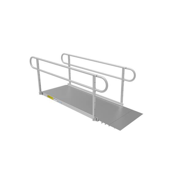 EZ-ACCESS PATHWAY 3G 6 ft. Wheelchair Ramp Kit with Solid Surface Tread ...