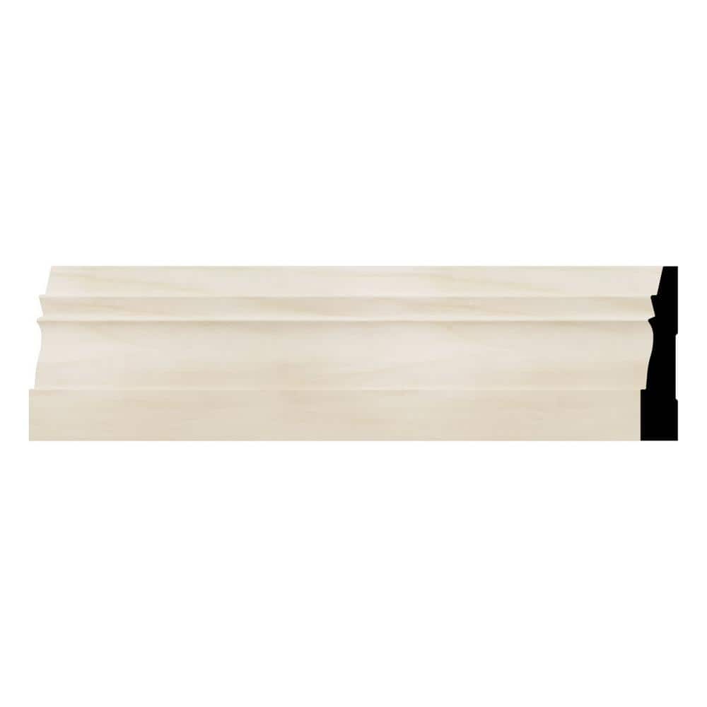 Ekena Millwork WM631 0.56 in. D x 3.25 in. W x 96 in. L Wood Poplar ...