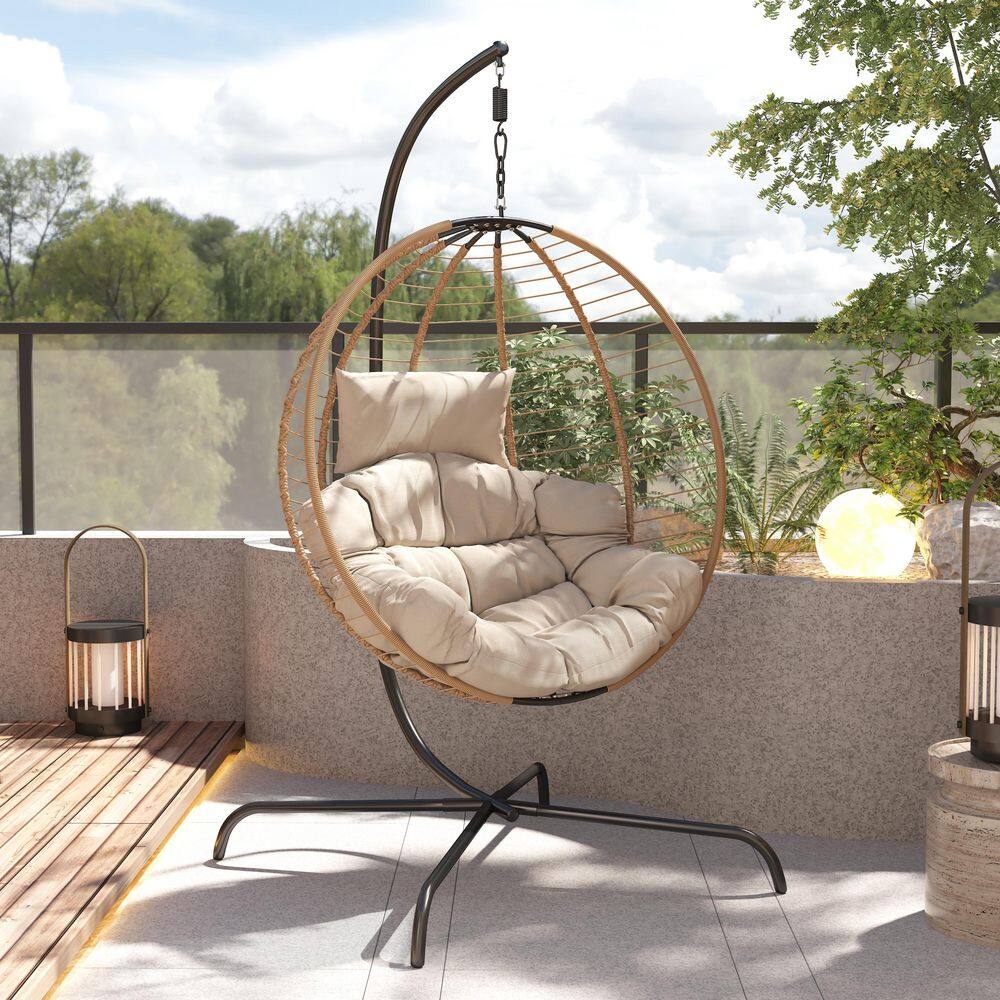 CHRISTOPHER KNIGHT HOME Drift Outdoor Patio Metal Porch Swing Hanging ...