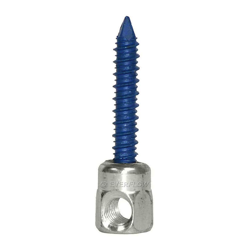 PLUMBFLEX 5/16 in. x 1-3/4 in. Horizontal Rod Anchor Super Screw with 3 ...
