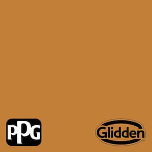 Glidden Diamond 1 qt. PPG1202-7 Ginger Beer Flat Interior Paint with ...