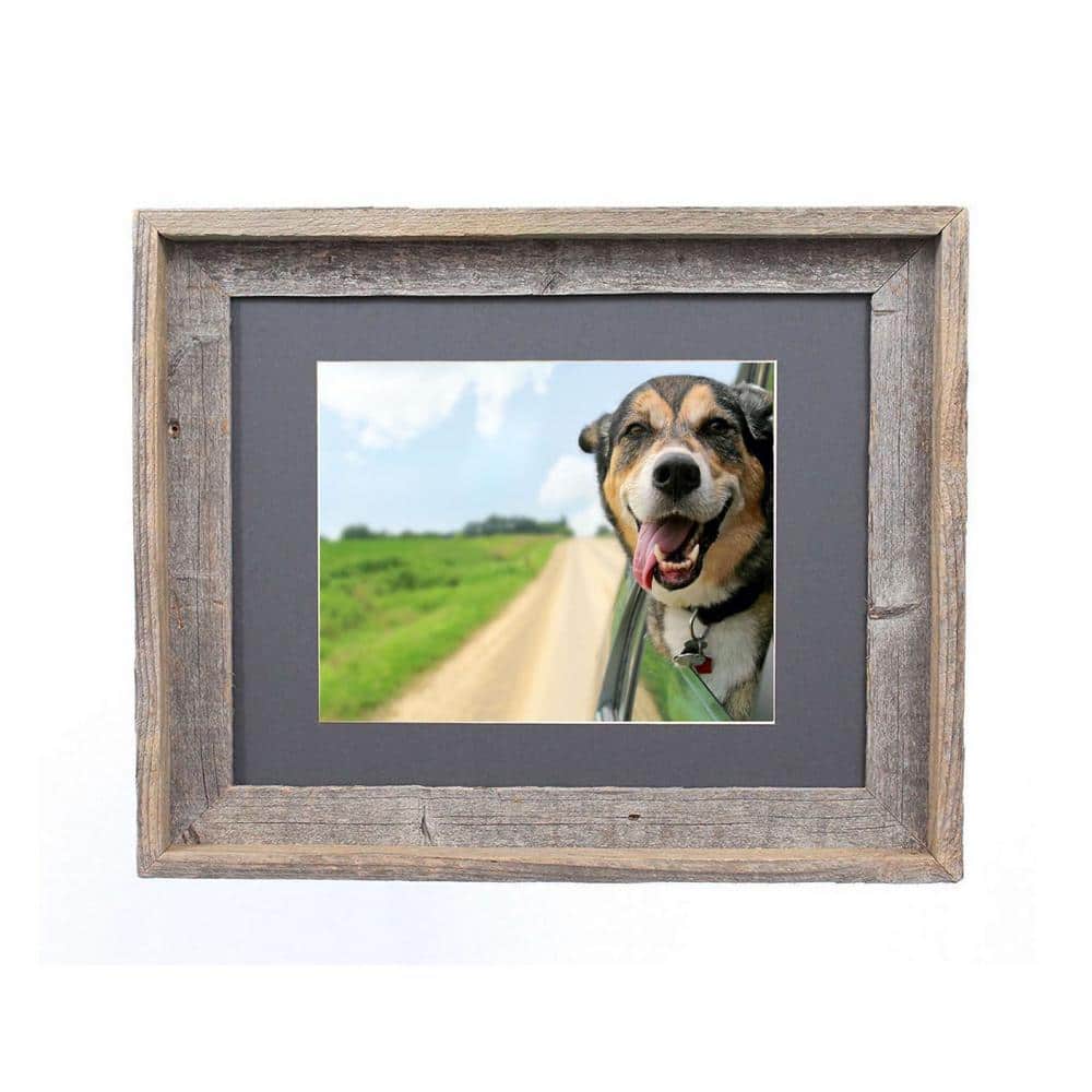 HomeRoots Josephine 16 in. x 20 in. Cinder Picture Frame 2000380368 ...