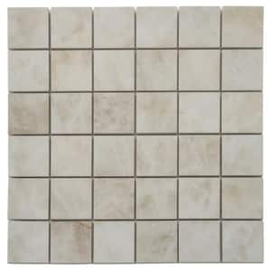 Apollo Tile Splendor 6 in. x 6 in. Lappato Alabaster White Porcelain ...