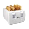 Better Chef 4-Slice White Dual-Control Toaster 98580207M - The Home Depot