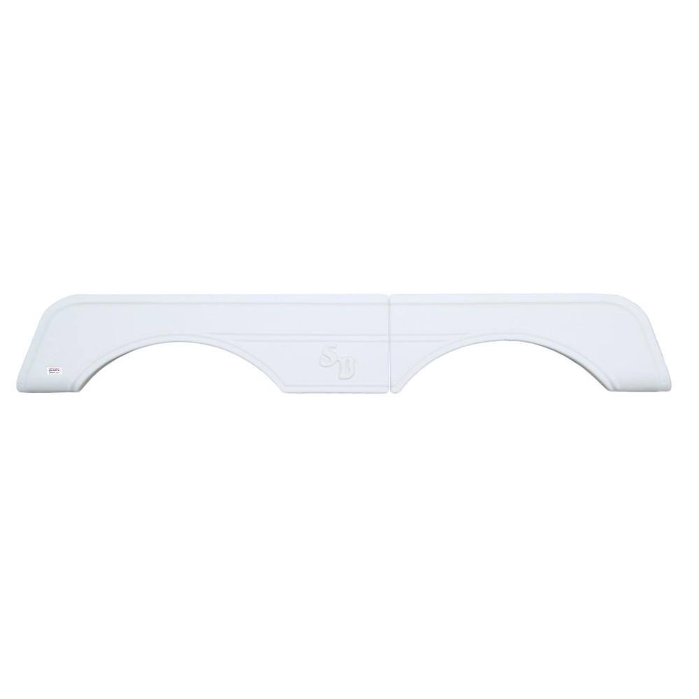 ICON Tandem Axle Fender Skirt FS2651 for Sunnybrook-Polar White 12651 ...