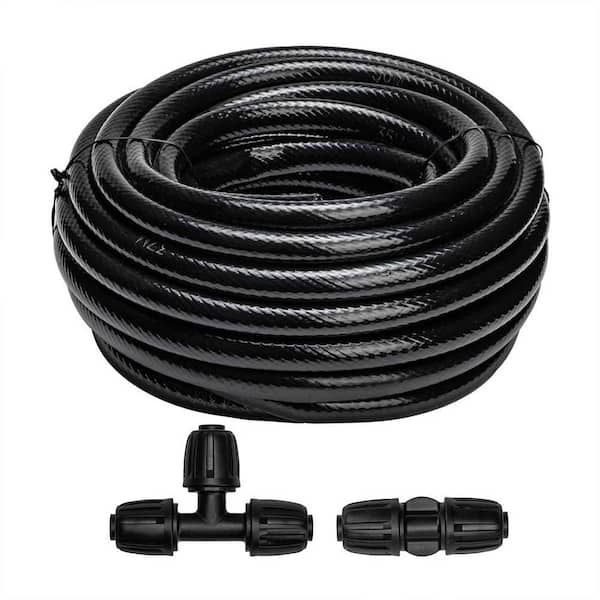 Oyezvary 40 ft. 1/2 in. Drip Irrigation Tubing Main Line Hose with ...