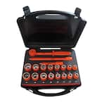 Jameson 1000-Volt Insulated 1/2 in. Drive Combination Socket Set (19 ...