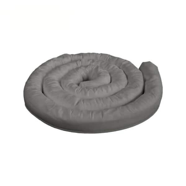 Wellco 5 in x 10 ft Flood Silt Fence Sock For Erosion Control ...