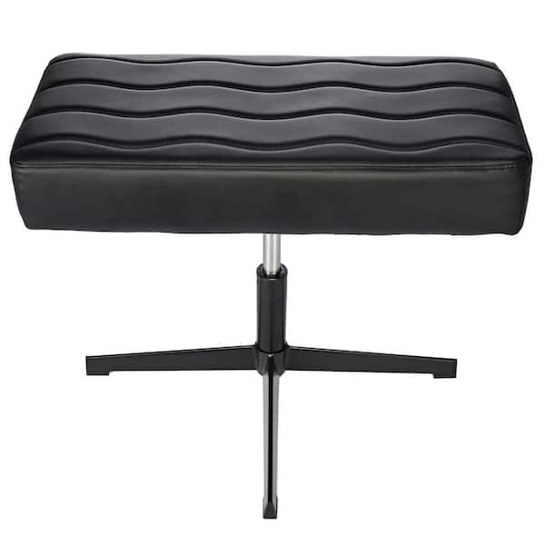 VECELO Under Desk Footrest, Adjustable Ergonomic Foot Rest with PU ...