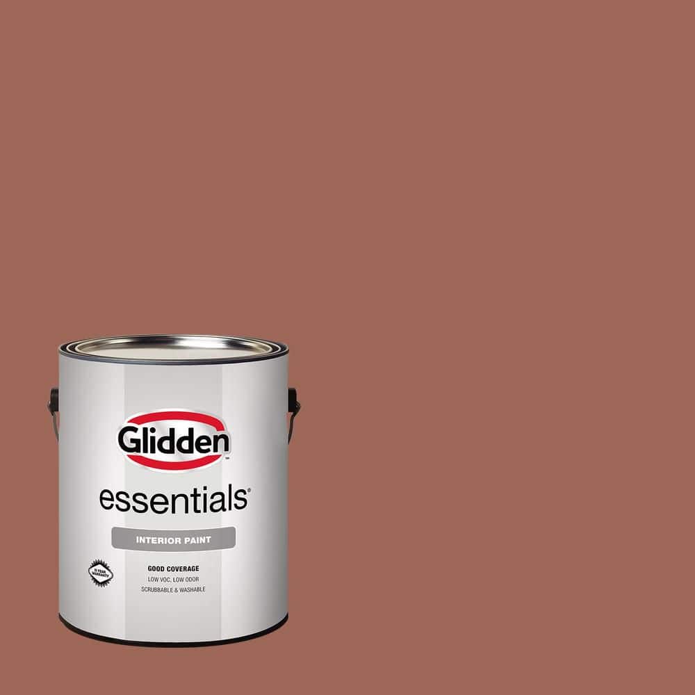 Glidden Essentials 1 gal. PPG1062-6 Apple Brown Betty Semi-Gloss ...