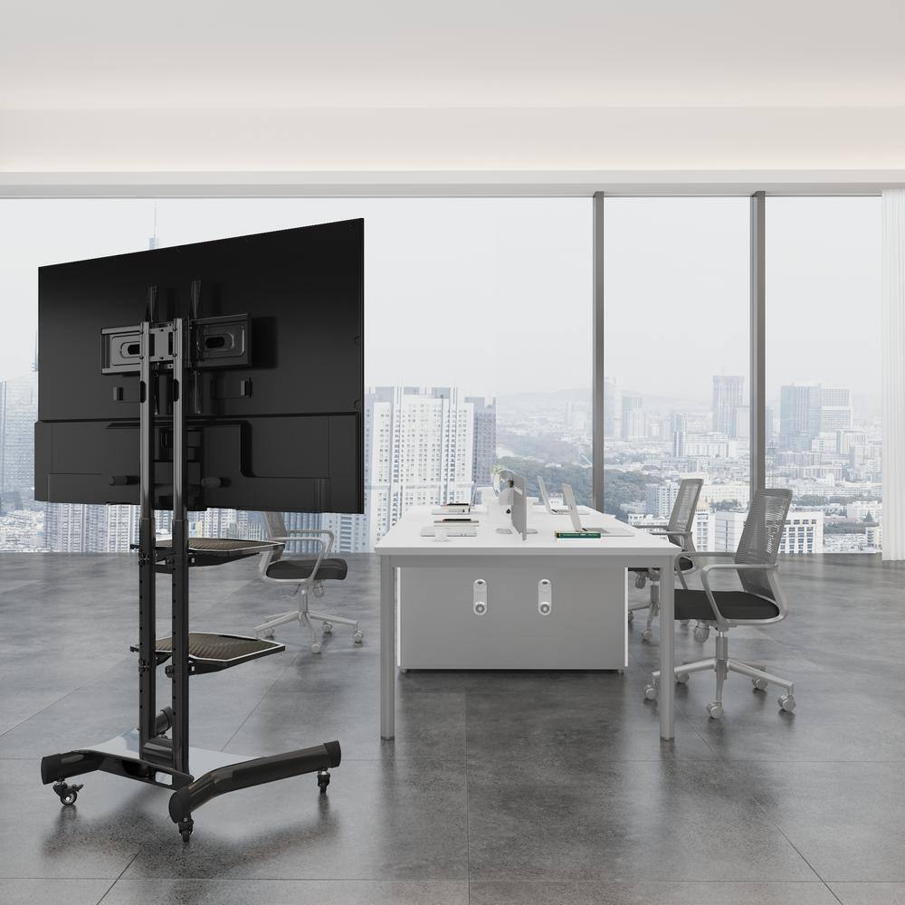Have a question about Black TV Stand Fits TVs Up to 32 to 80 in ...