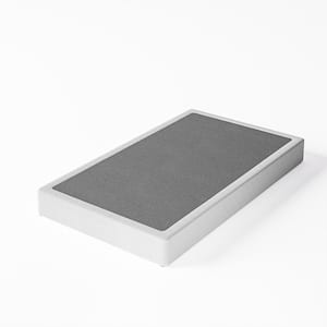 HOMZENE 7 in. H Full Box Spring, Heavy-Duty Metal Structure with Fabric ...