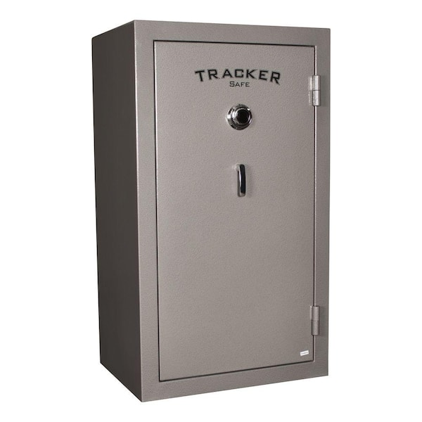 Tracker Safe 30-Gun Fire-Resistant Combination Gun Safe, Gray TS30-GRY ...
