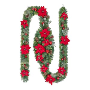 Christmas Garland - Christmas Greenery - The Home Depot