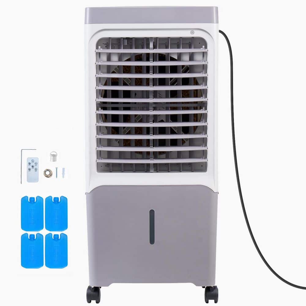 SKYSHALO Evaporative Air Cooler, 1800 CFM with 6.8 Gal. Water Tank ...