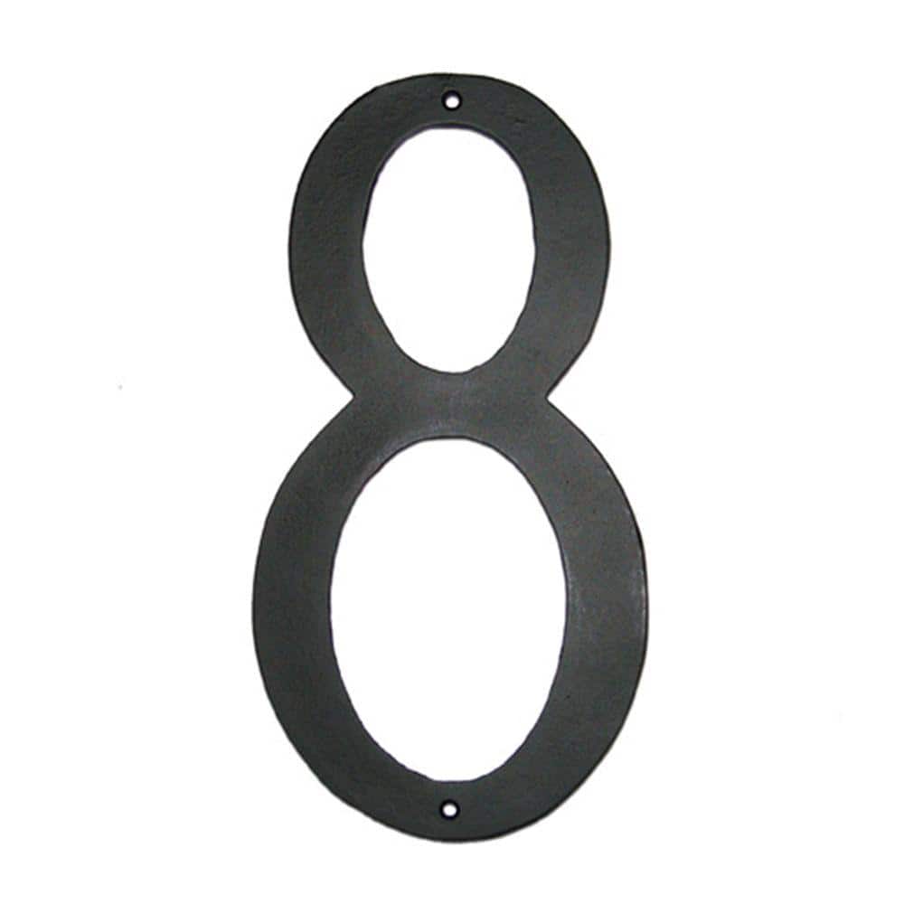 Montague Metal Products 4 in. Standard House Number 8 CSHN-8-4 - The ...