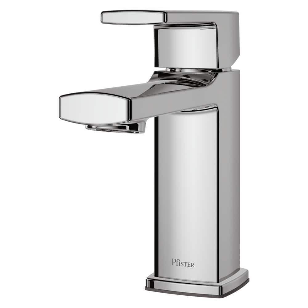 Pfister Deckard Single-Handle Single Hole Bathroom Faucet in Polished ...