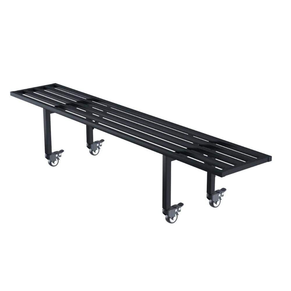 SenQWFa 45.67 in. x 8.66 in. x 10.3 in. Plant Stand Indoor/Outdoor ...