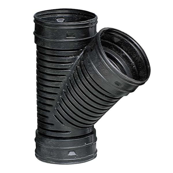 Advanced Drainage Systems 6 in. Polyethylene All-Barb x Female Wye ...