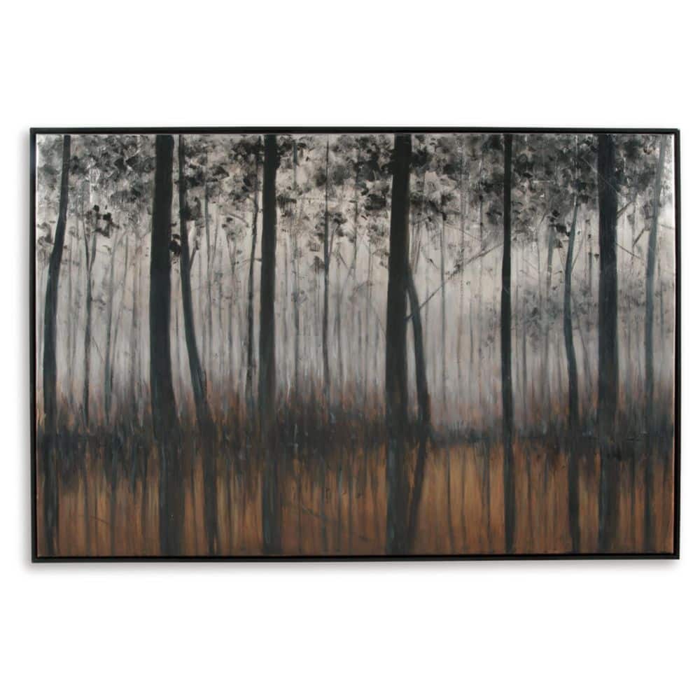 Signature DESIGN BY ASHLEY Philyra Framed Nature Art Print 48 in. x 72 ...