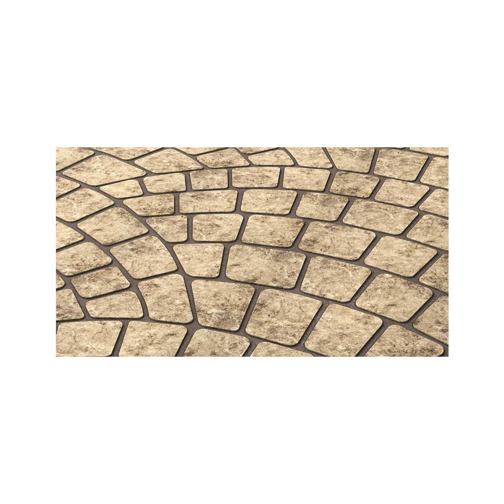 Bon Tool 29 in. x 415 ft. Fish Scale Decorative Concrete Paper Stencil ...