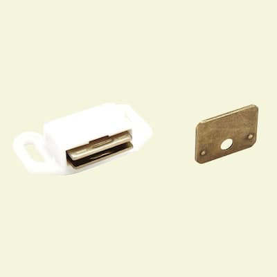 Amerock Perma-Brite 1 in. Zinc Friction Catch with Strike-BP34712G ...