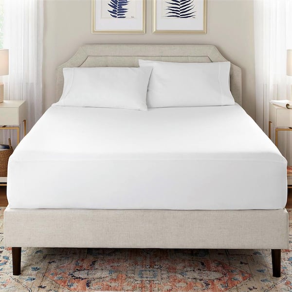 StyleWell Waterproof and Antimicrobial Fitted Full Polyester Mattress ...