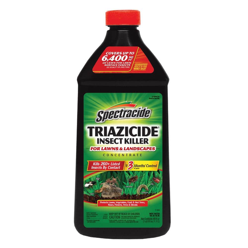 Spectracide 40 oz. Triazicide Insect Killer for Lawns and Landscapes ...
