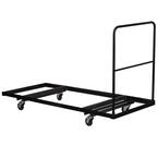 Carnegy Avenue Steel 4-Wheeled Stack Chair Dolly in Black CGA-XF-3511 ...