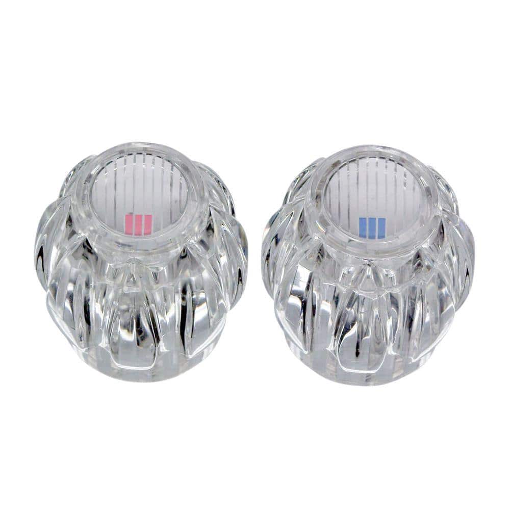 DANCO Handles for Sterling in Clear Acrylic 14884 - The Home Depot