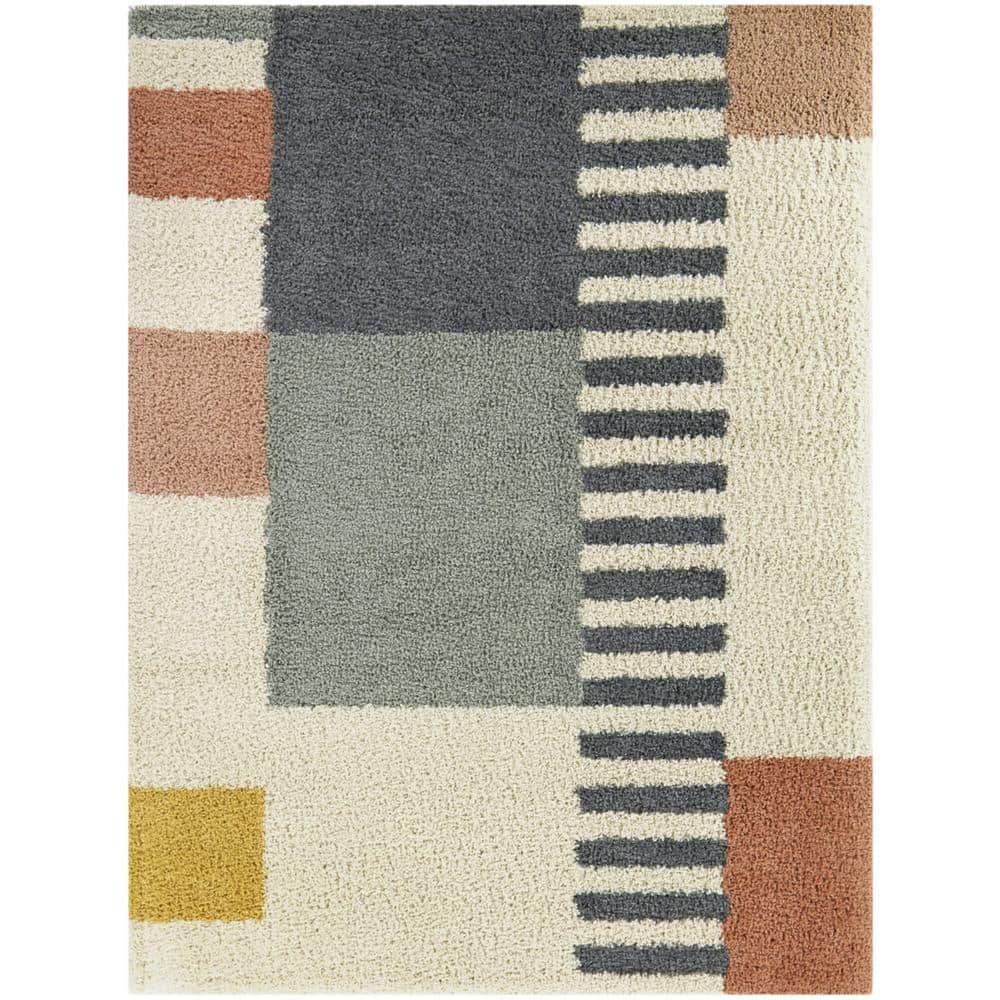BALTA Morant Cream 5 ft. x 7 ft. Geometric Area Rug 3111274 - The Home ...