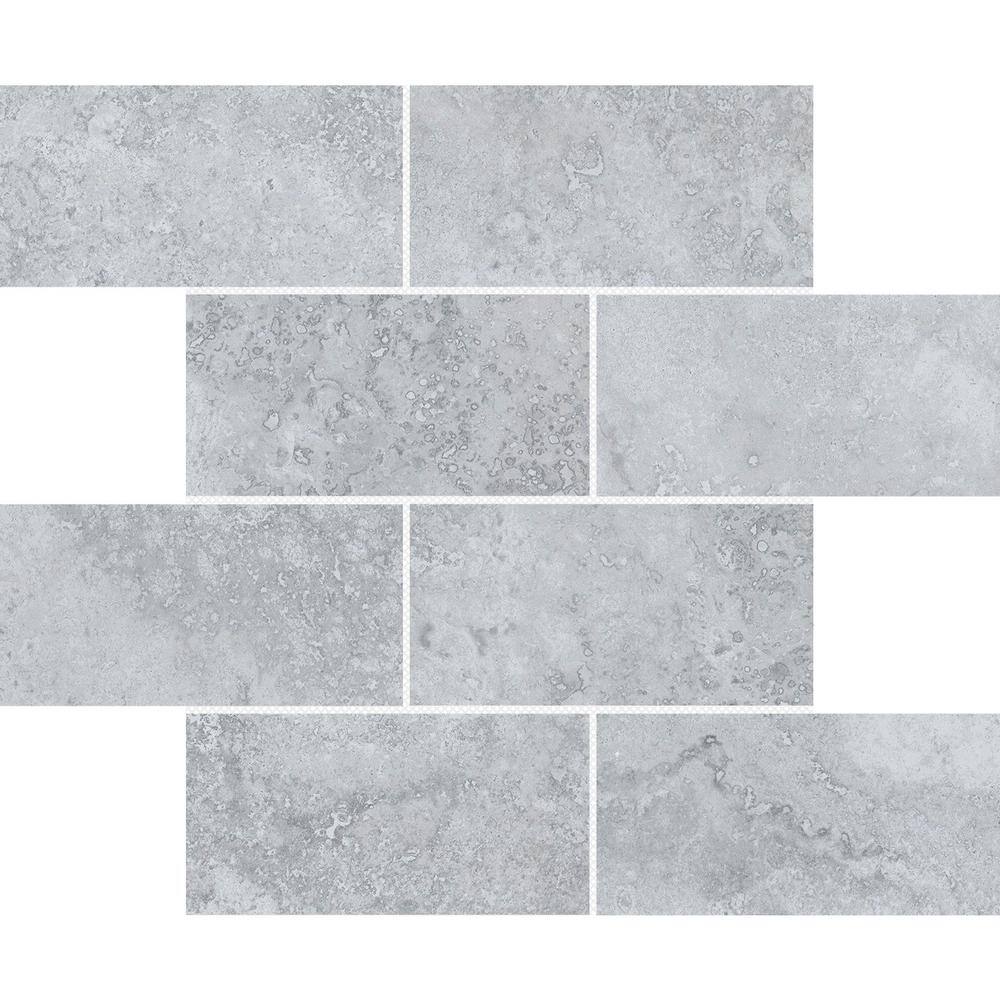 EMSER TILE Daroca Zilla 11.61 in. x 11.69 in. Brick Joint Matte ...