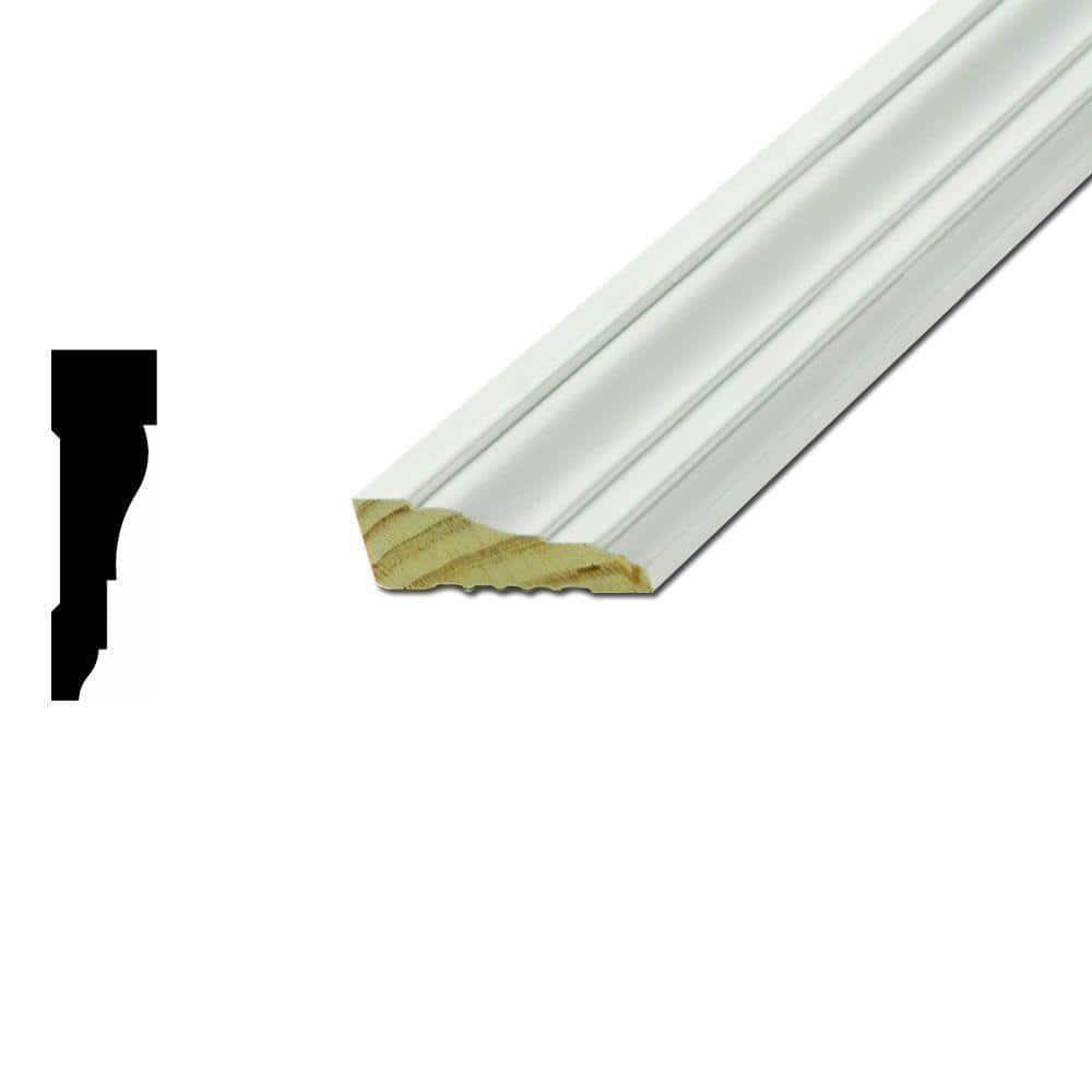 TruChoice LWM 366 11/16 in. x 2-1/4 in. x 84 in. Pine Primed Finger ...