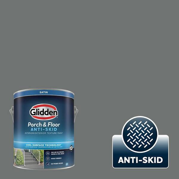 Glidden Porch and Floor 1 gal. PPG0997-6 Industrial Revolution Satin ...
